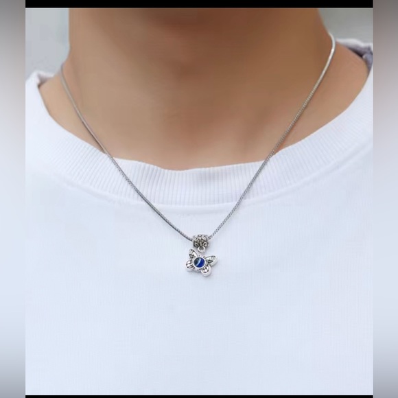 Fashion Jewelry | Jewelry | Nwt Unisex God Luck Necklace Whit Butterfly ...
